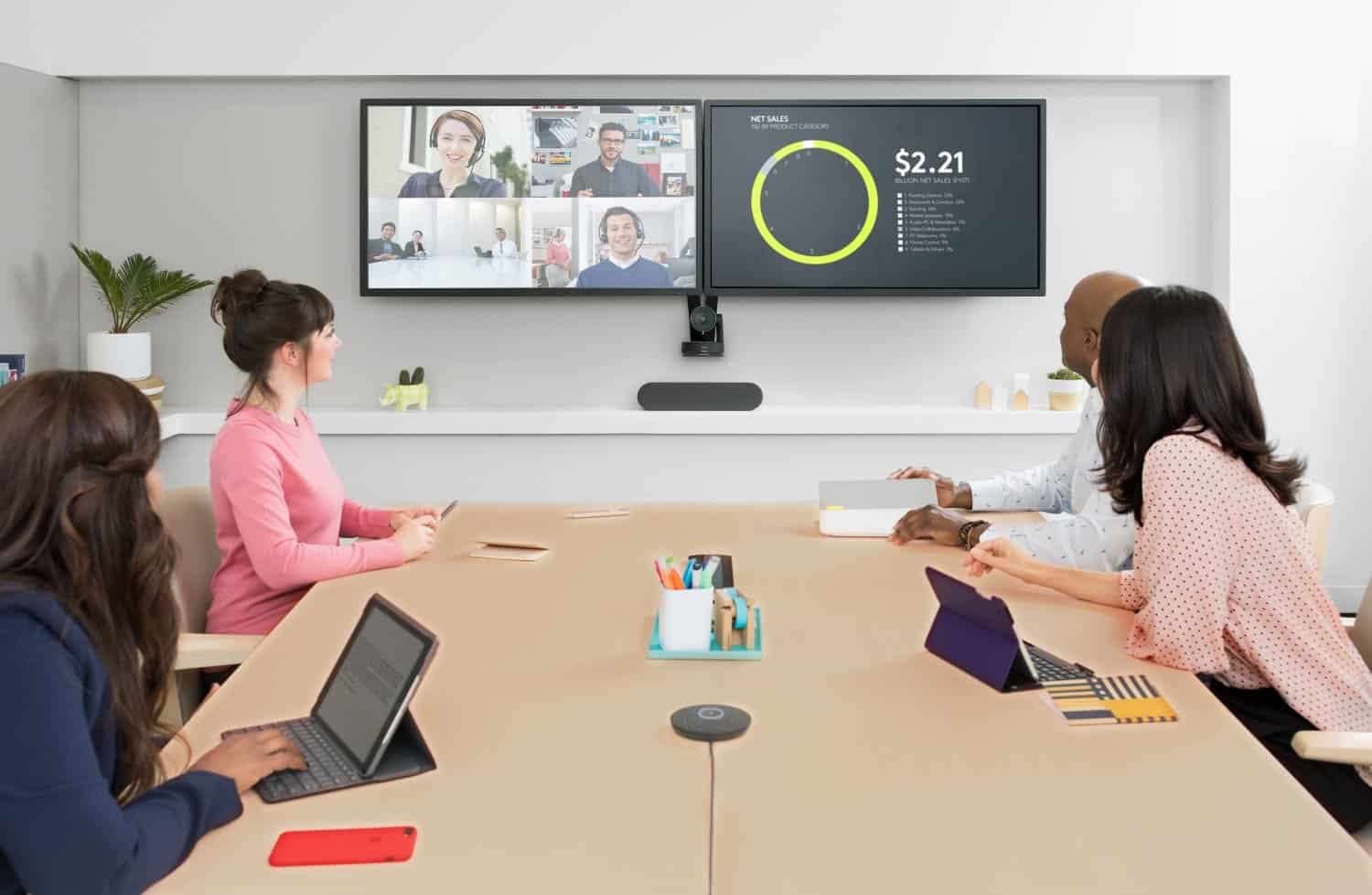 Logitech Sync enables central management of video conference rooms ...