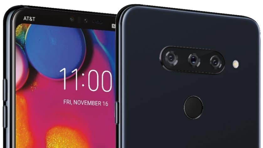 Lg Unveils Five Cameras Counting Smartphone V40 Thinq Techzine Global