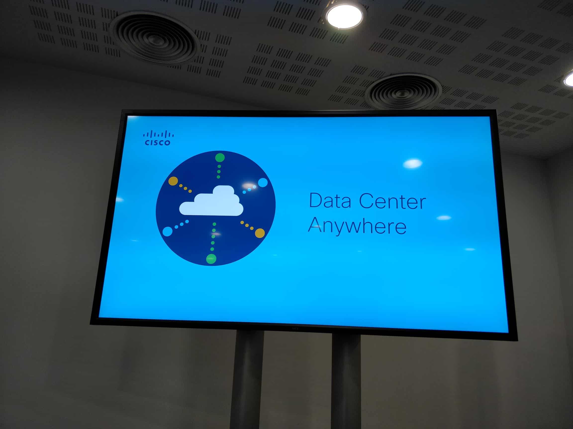 Cisco shows new data center vision Data Center Anywhere - Techzine Global