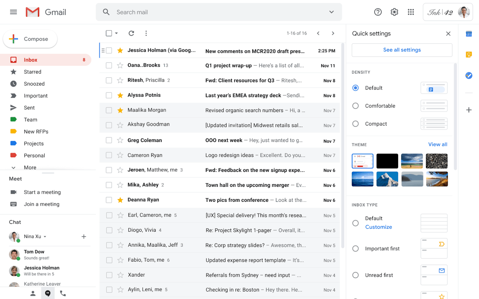 Gmail’s new look has arrived - Techzine Global