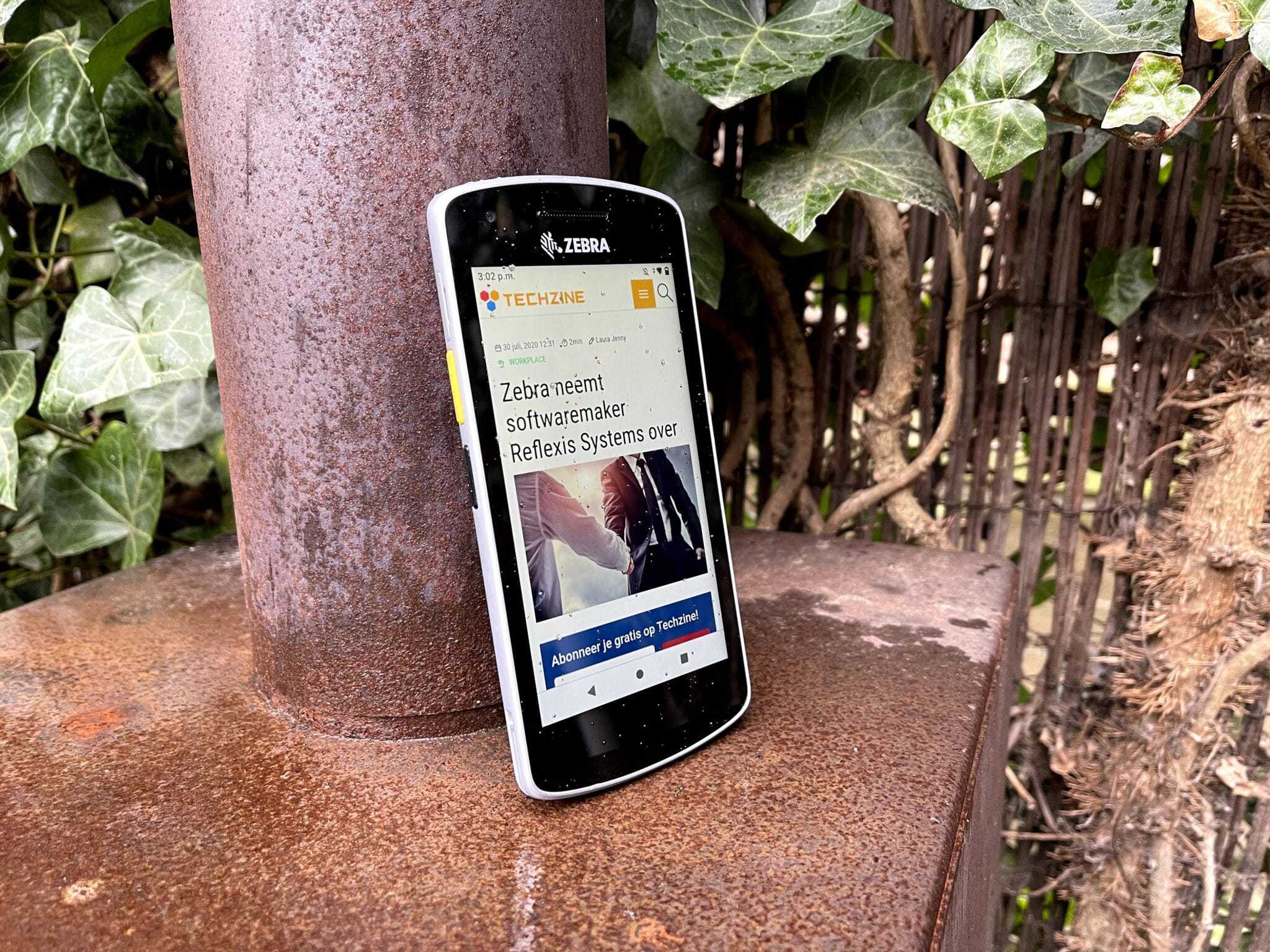 Review: Zebra EC50/EC55 - smartphone with Zebra DNA - Techzine Global
