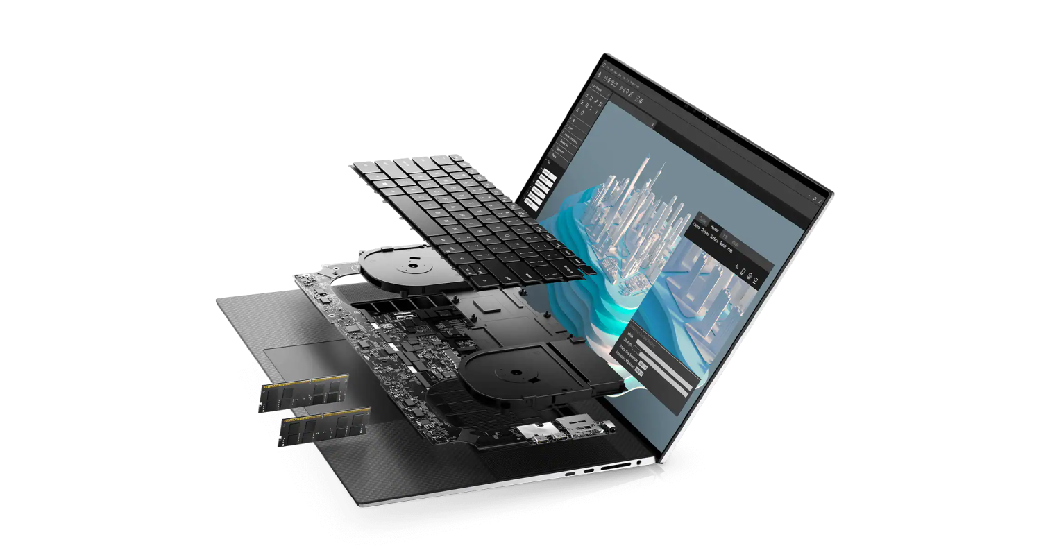 Dell’s Concept Luna laptop can be disassembled without a screwdriver ...