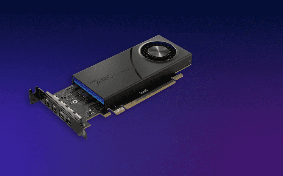 Intel introduces Arc Pro A-series workstation GPUs - Techzine Global