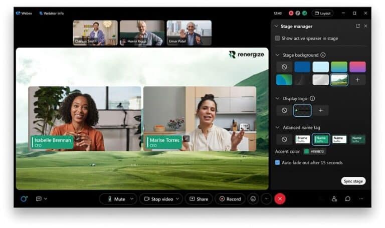Major Cisco Webex update brings features for hybrid work - Techzine Global