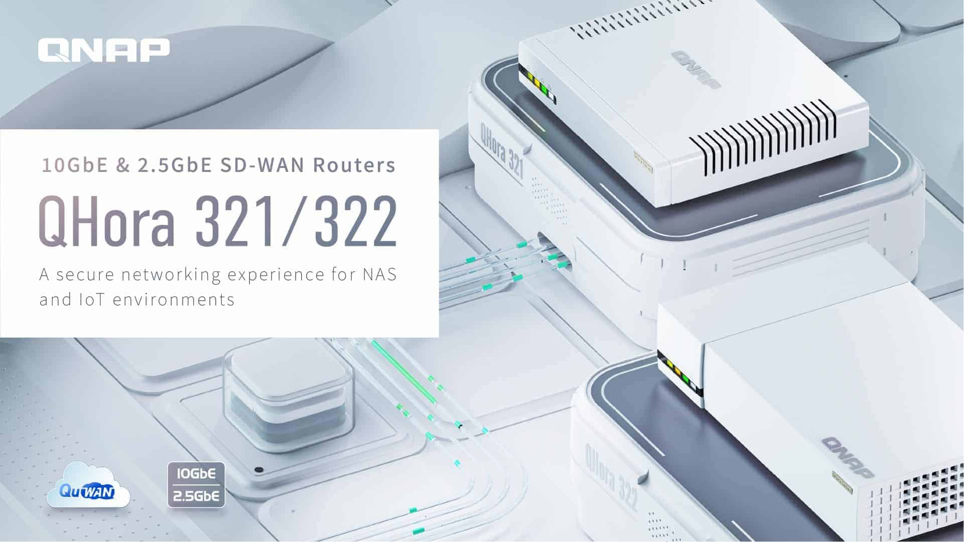 Qnap launches QHora-321 and QHora-322 routers for SD-WANs - Techzine Global