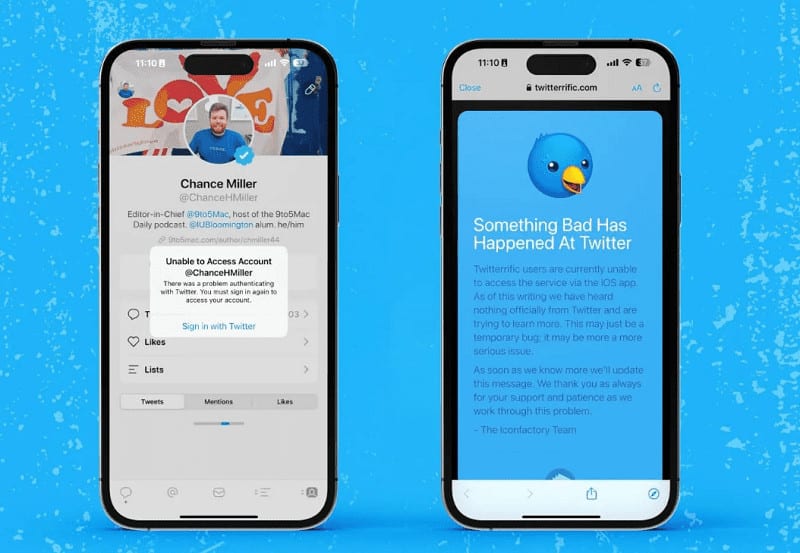 Twitter: 'Apps shut down for API violations' - Techzine Global