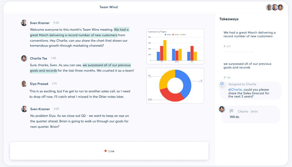 Otter unveils AI chatbot to enhance collaboration in meetings ...