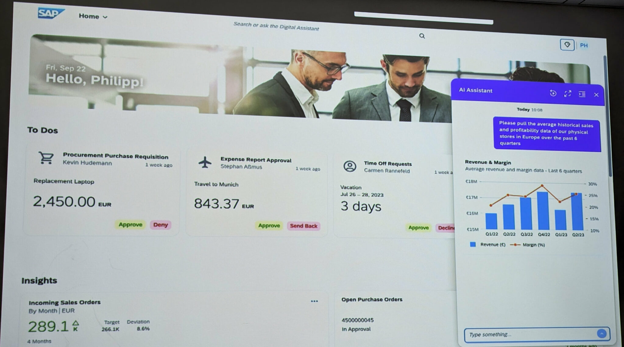 Sap Presents Generative Ai Assistant Joule Based On Data From 25000