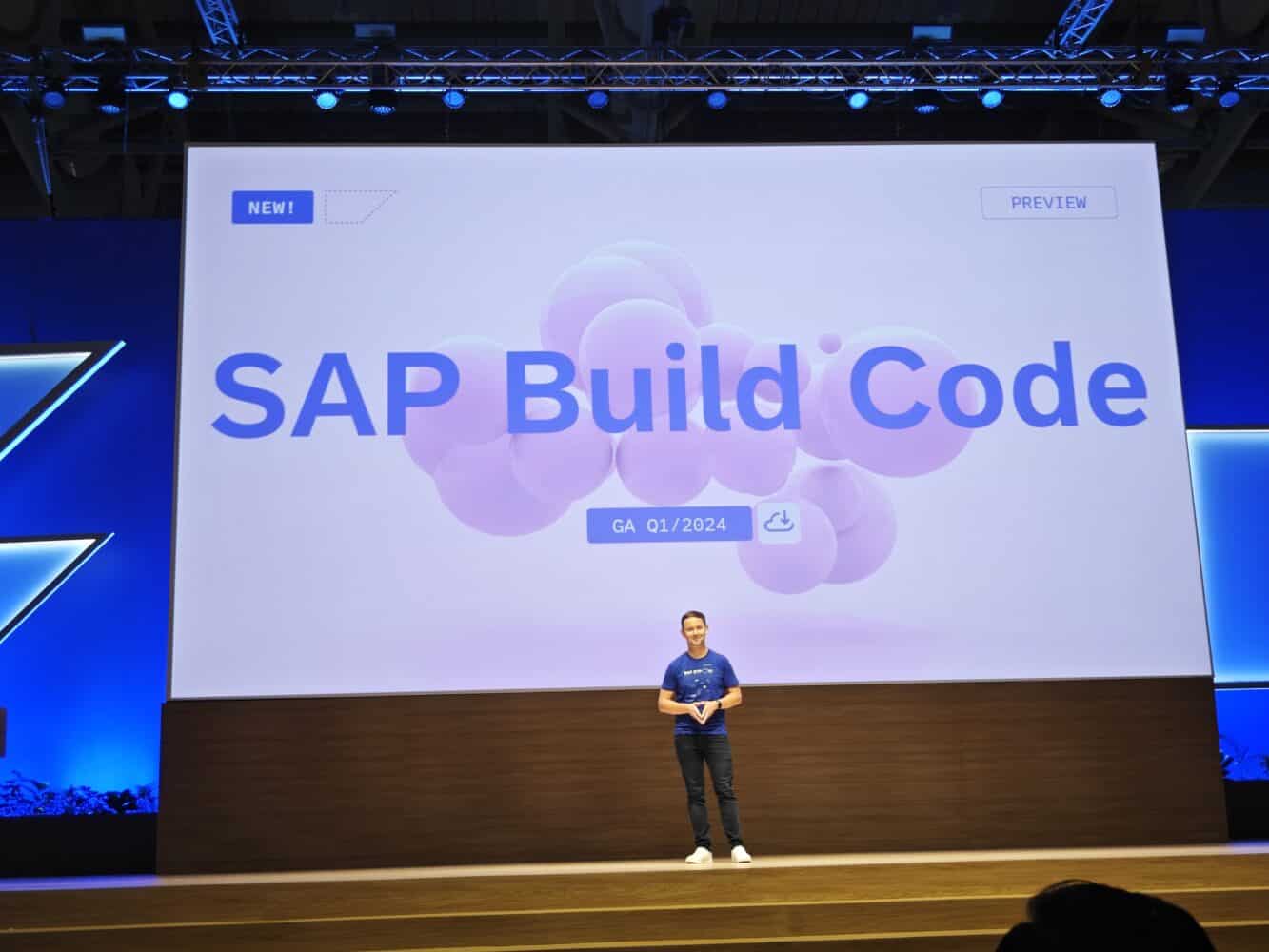 SAP brings generative AI to developers with Build Code - Techzine Global