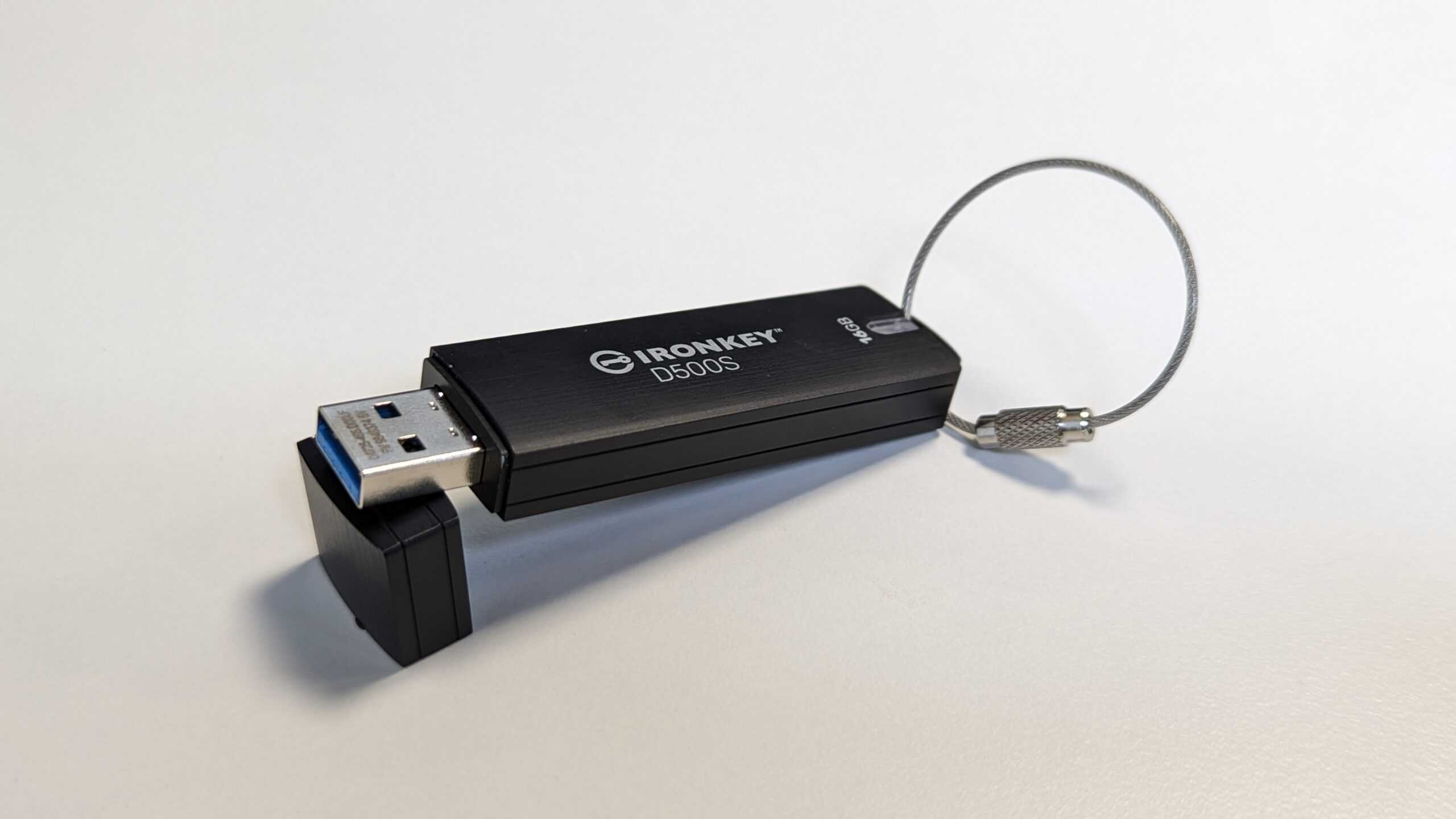 Review: Kingston IronKey D500S - secure USB drive with strong armour ...