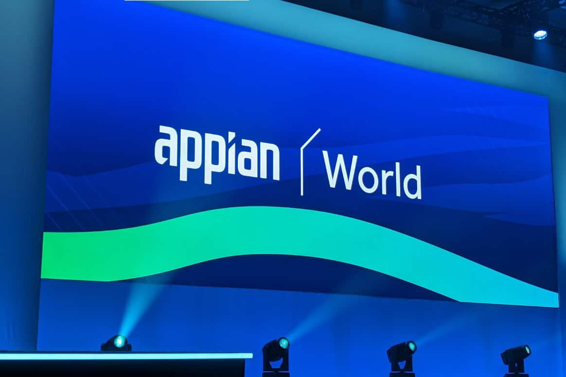 The best architecture for the AI Economy uses private and public AI (Mike Beckley, Appian ...