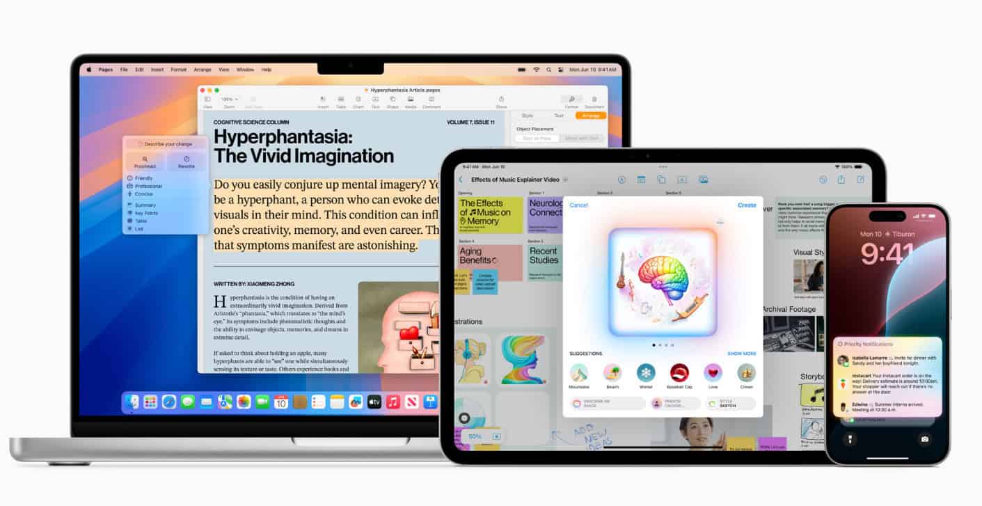 Apple WWDC24: AI equals Apple Intelligence and partnership with OpenAI - Techzine Global
