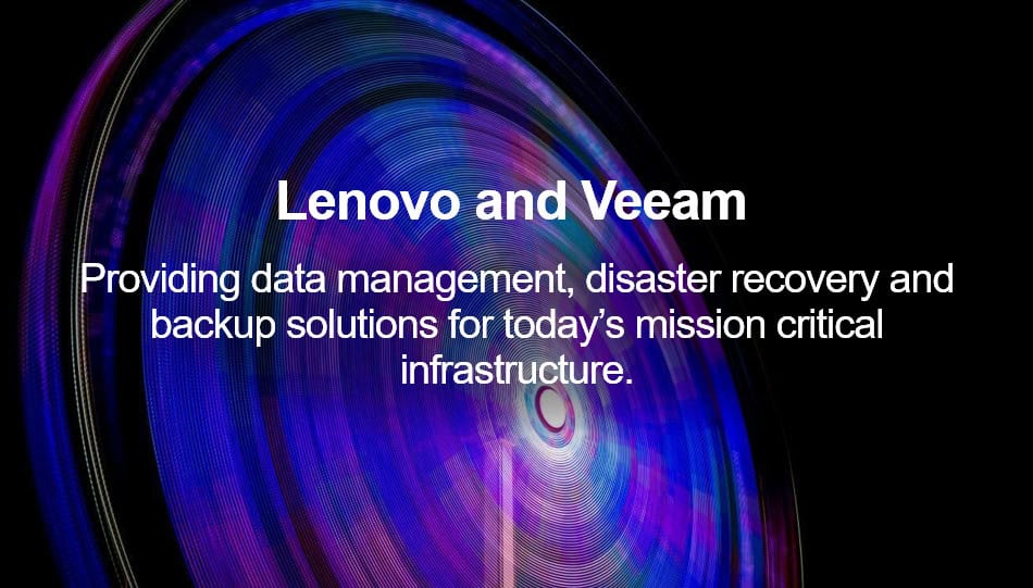 Veeam and Lenovo team up to help secure workloads - Techzine Global