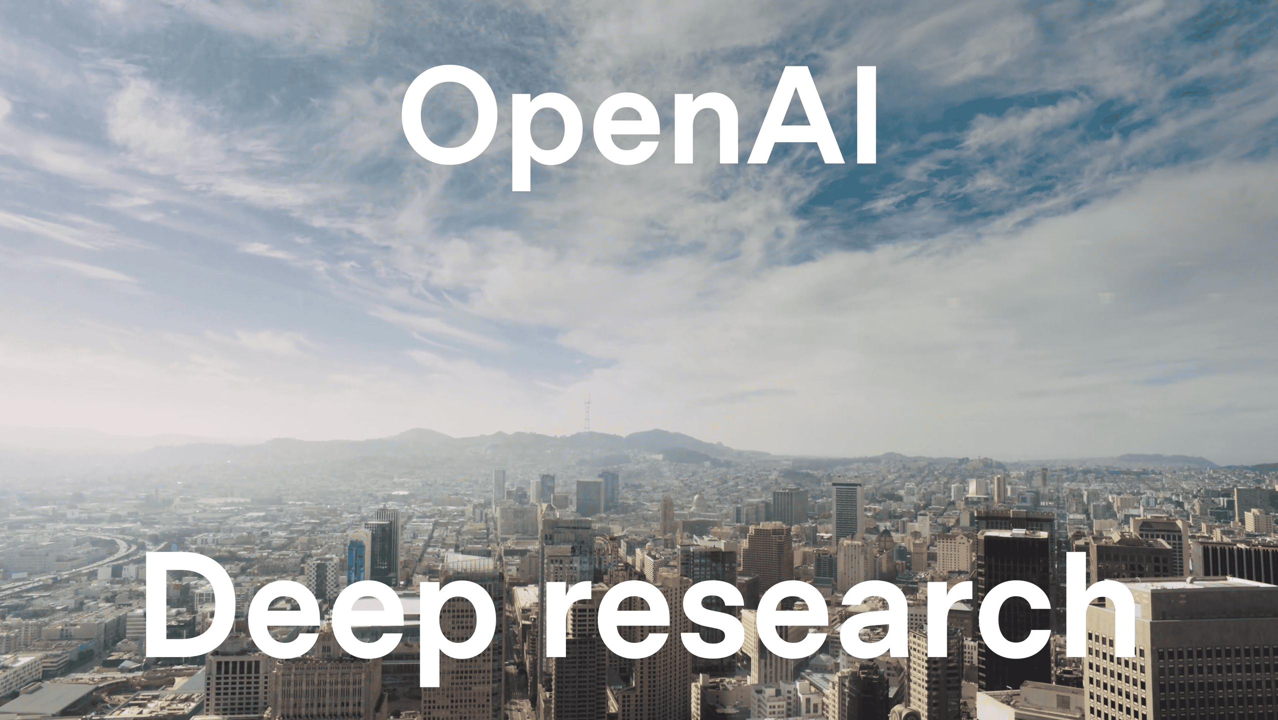 OpenAI comes out with 'deep research'; the answer to DeepSeek? - Techzine Global