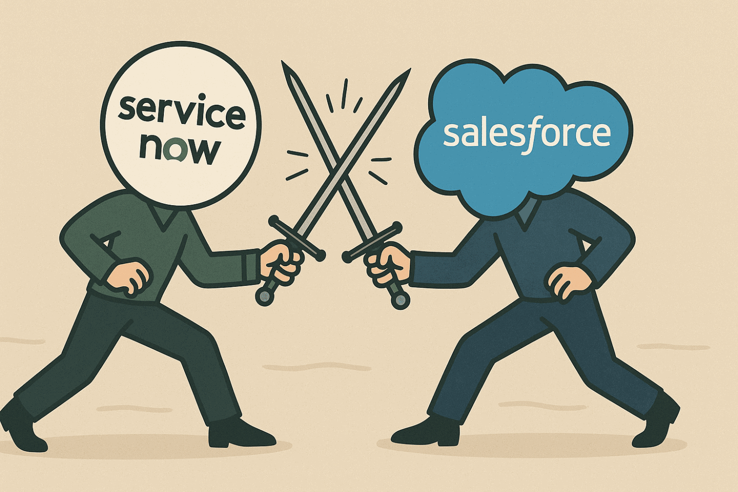 ServiceNow aims to disrupt Salesforce with new AI-based CRM - Techzine ...